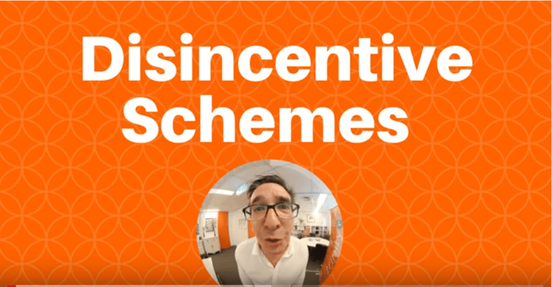 Performance based payments need to be an incentive not a disincentive